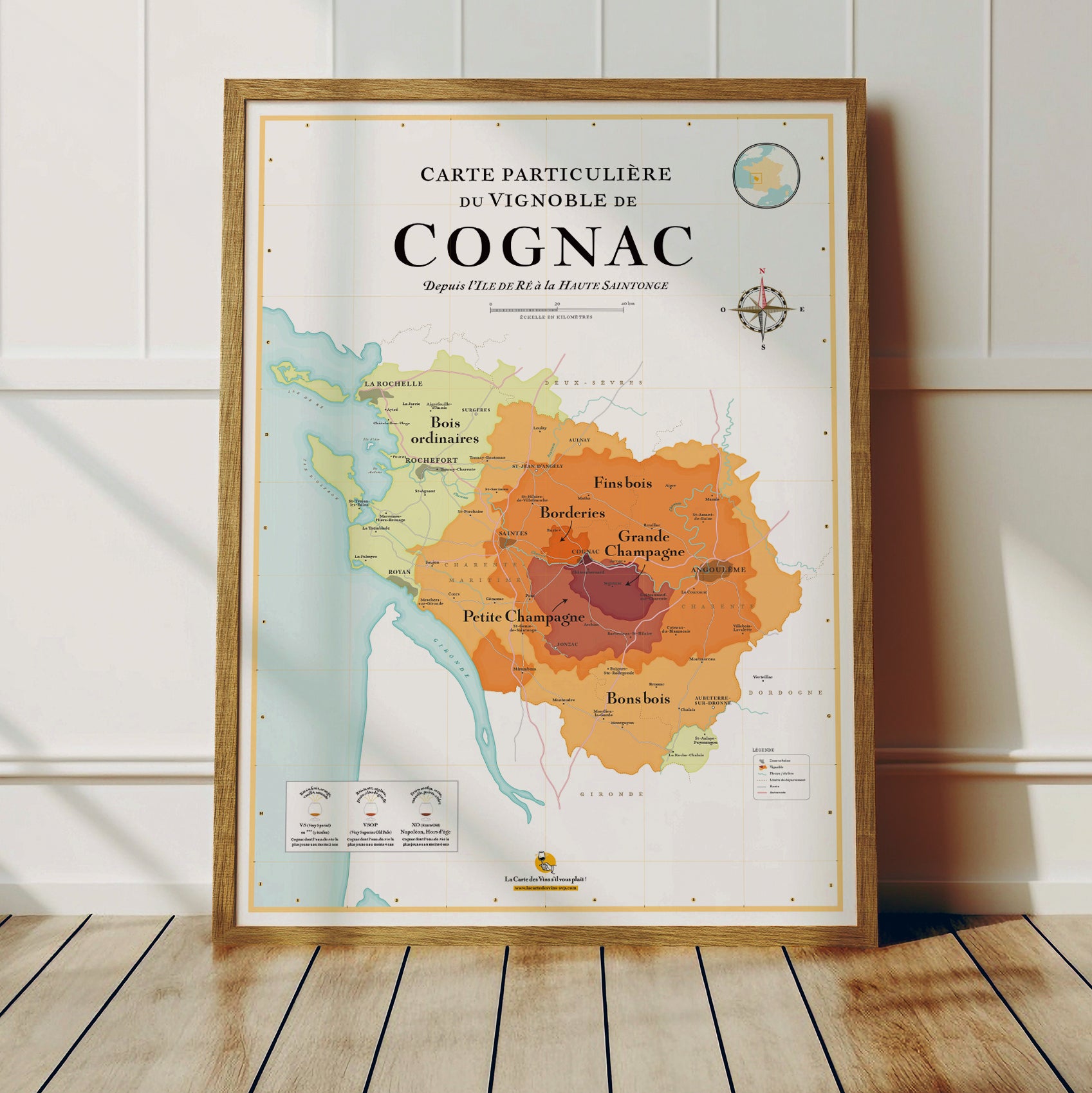Cognac Map