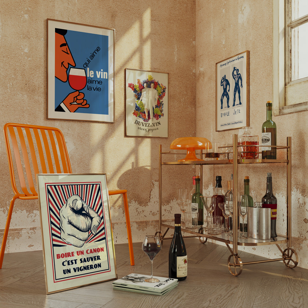 Vintage posters – La Carte des Vins s'il vous plaît